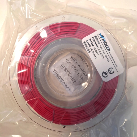 Amolen | Other | Amolen Dual Color Silk Pla 3d Printing Filament New In ...